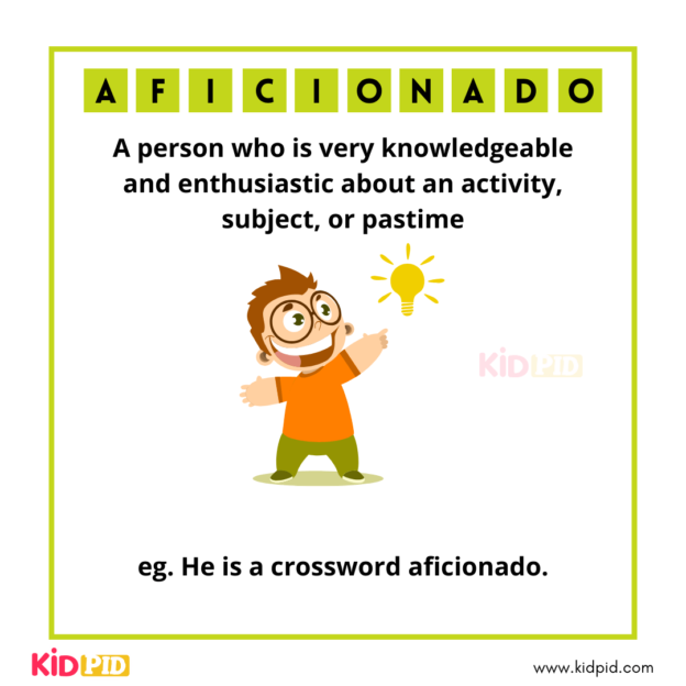 Vocabulary: Words With Meaning and Example - Kidpid