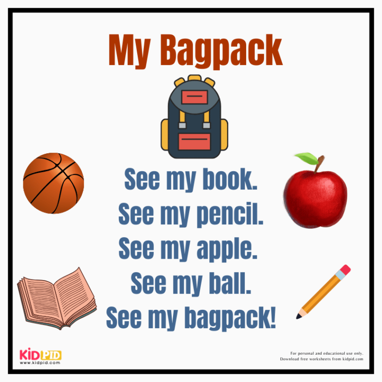 Reading Fluency Book for Early English Readers - Kidpid