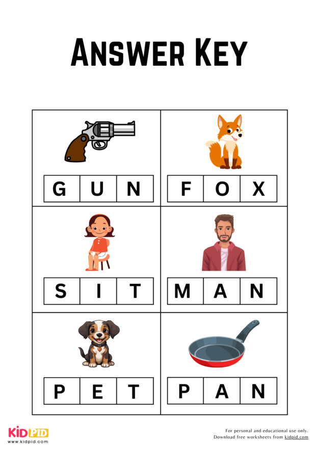 Write Spellings for Pictures Worksheet for Grade 2 - Kidpid