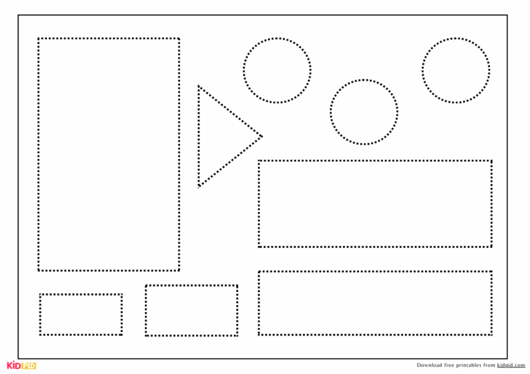 Train Shape Cut-Out Puzzles Printable Activity for Kids - Kidpid