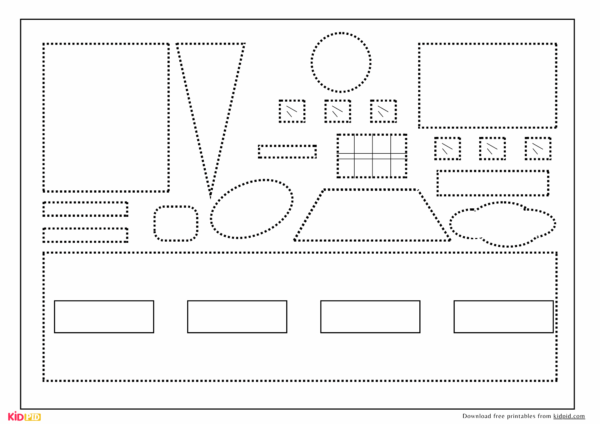 City Street Scene Cutout Template For Kids - Kidpid
