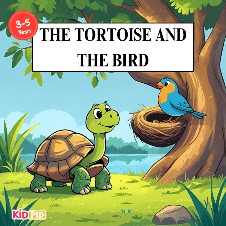 The Tortoise And The Bird - Moral Story Picture Book - Kidpid