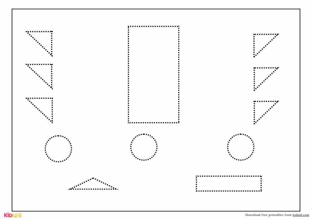Traffic Light Shape Coloring Puzzle Printable Activity Sheets - Kidpid
